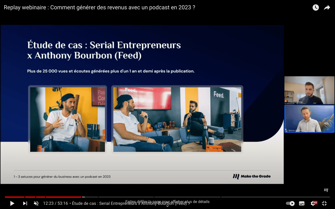 Podcast : Comment générer des revenus avec ce canal