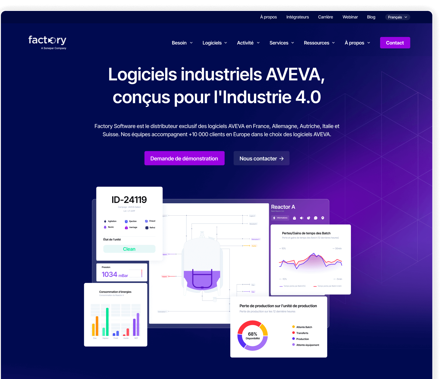 Factory Software : refonte digitale optimisée